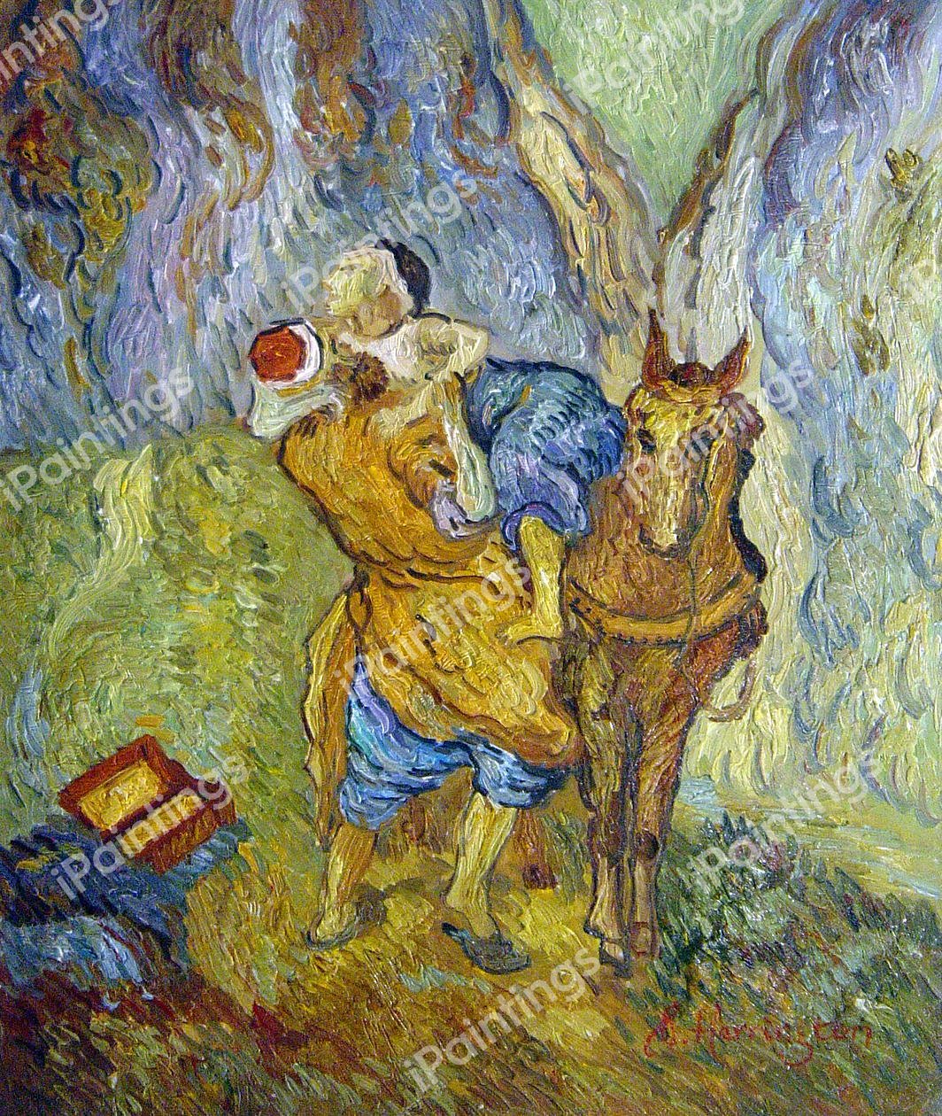 The Good Samaritan Painting by Vincent Van Gogh | iPaintings.com